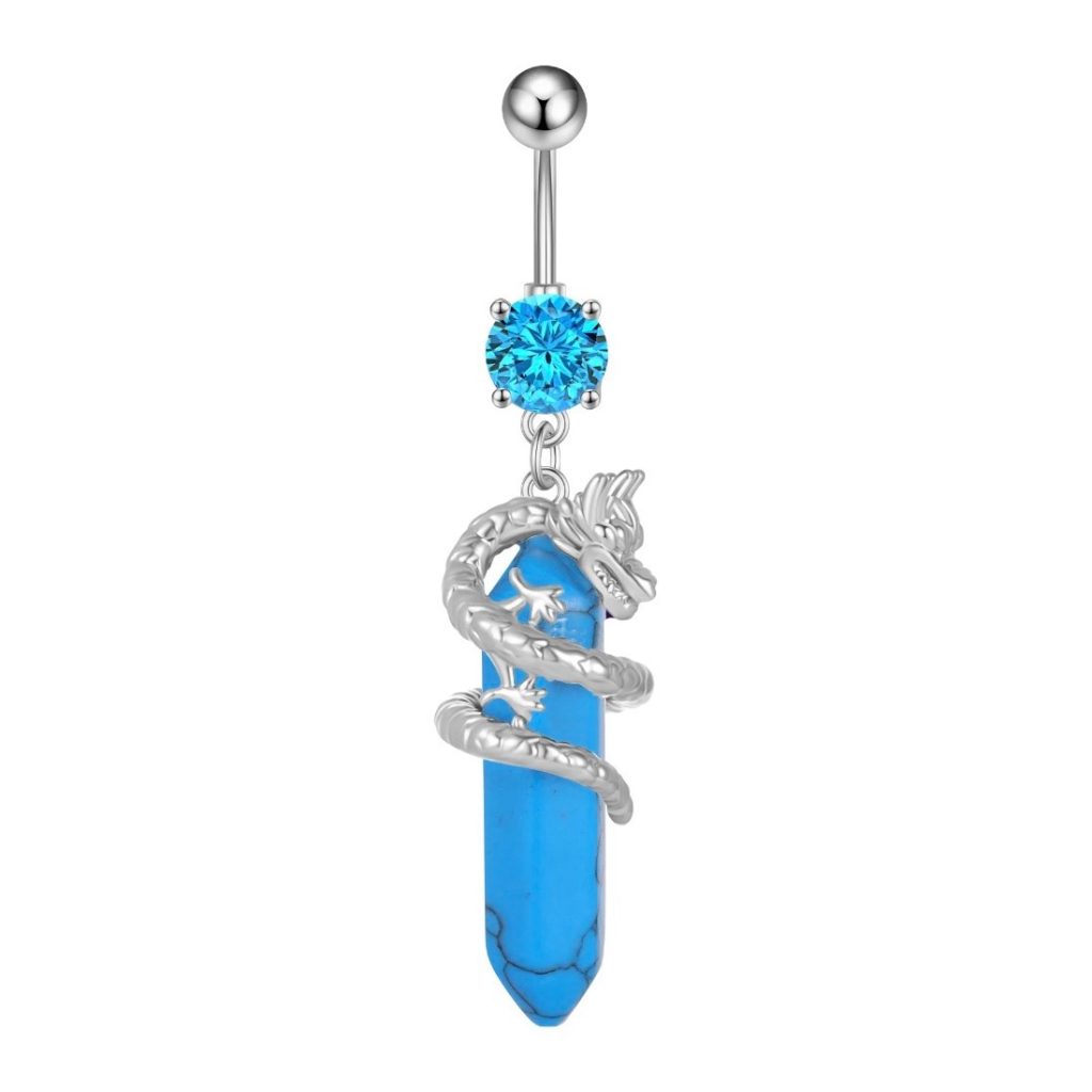 Dragon Crystal Navel Piercing - Bink Gallery